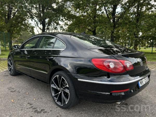 Black Volkswagen CC / Passat CC 2009 in Valmiera, with an engine capacity of 2.00 L and mileage of 326 thousand km for 4350 €, photo 7 on AUTOMOTO.COM.LV