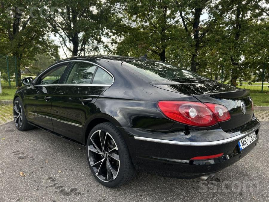 Black Volkswagen CC / Passat CC 2009 in Valmiera, with an engine capacity of 2.00 L and mileage of 326 thousand km for 4350 €, photo 7 on AUTOMOTO.COM.LV