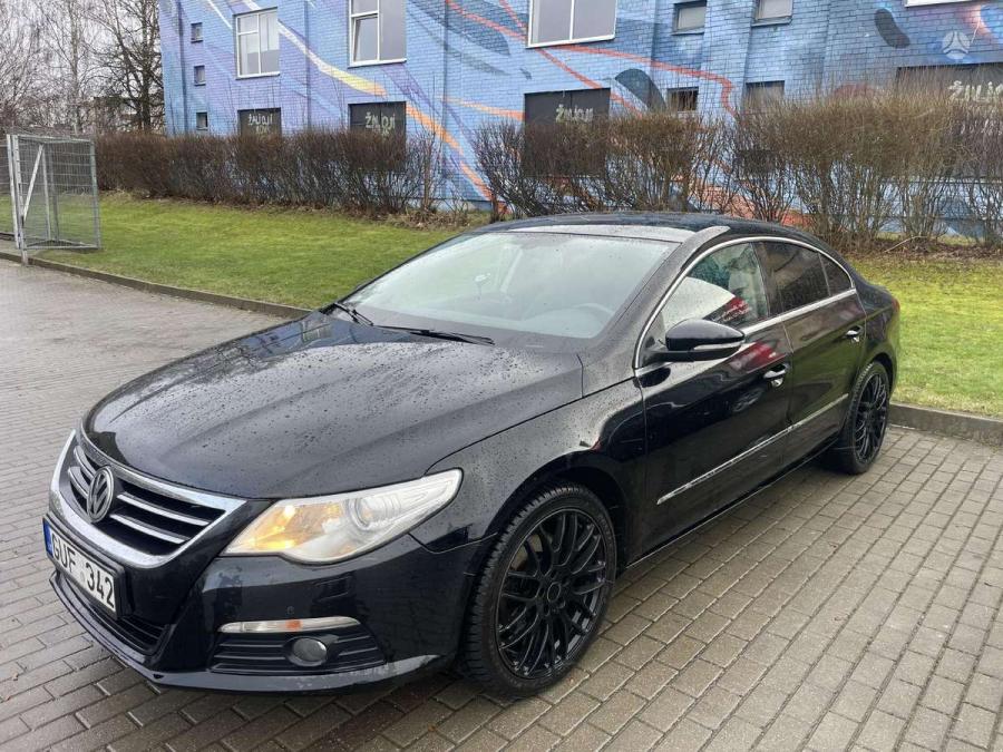 Melns Volkswagen CC / Passat CC 2010 Kaišiadorys, ar dzinēja tilpumu 1.97 L un nobraukumu 322 tūkst. km par 5500 €, foto 1 vietnē AUTOMOTO.COM.LV