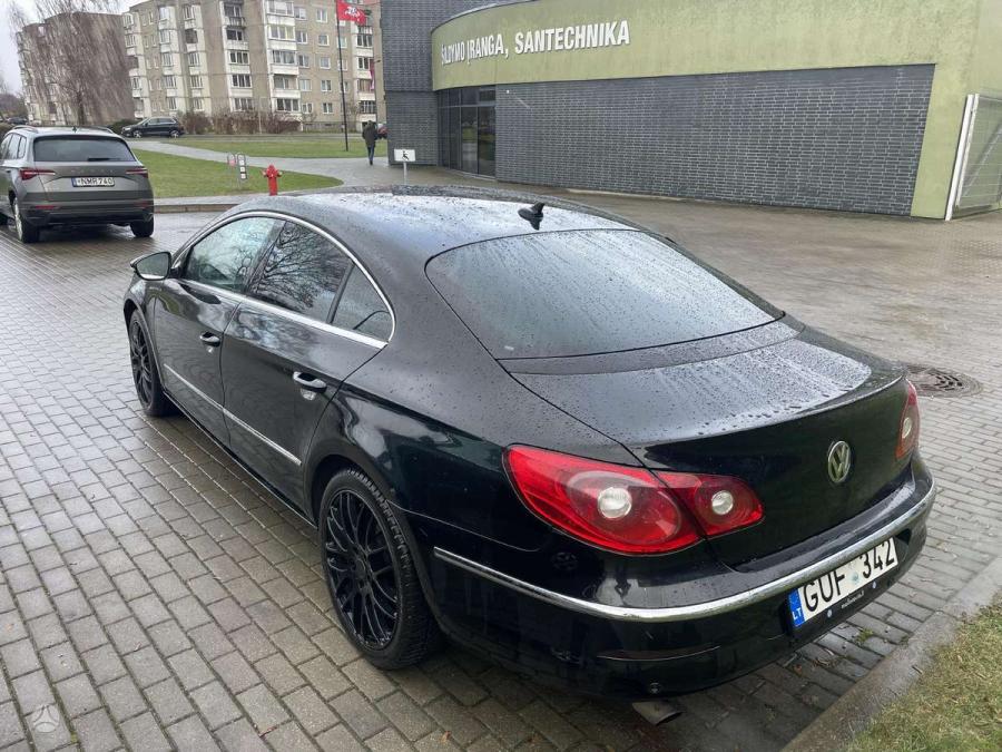 Melns Volkswagen CC / Passat CC 2010 Kaišiadorys, ar dzinēja tilpumu 1.97 L un nobraukumu 322 tūkst. km par 5500 €, foto 4 vietnē AUTOMOTO.COM.LV