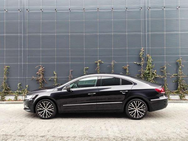 Black Volkswagen CC / Passat CC 2012 in Klaipeda, with an engine capacity of 1.97 L and mileage of 256 thousand km for 8999 €, photo 6 on AUTOMOTO.COM.LV