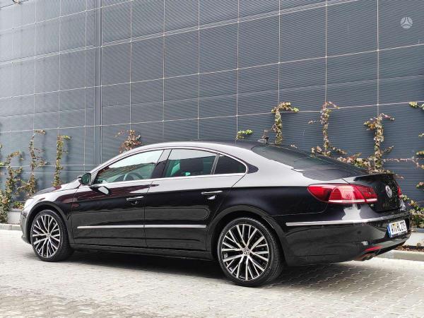 Black Volkswagen CC / Passat CC 2012 in Klaipeda, with an engine capacity of 1.97 L and mileage of 256 thousand km for 8999 €, photo 7 on AUTOMOTO.COM.LV