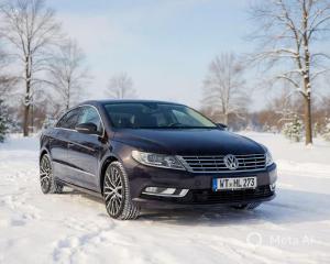 Black Volkswagen CC / Passat CC 2012 in Klaipeda, with an engine capacity of 1.97 L and mileage of 256 thousand km for 8950 €, photo  on AUTOMOTO.COM.LV