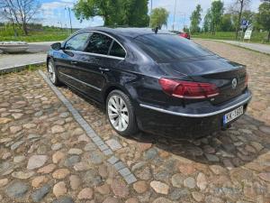 Black Volkswagen CC / Passat CC 2012 in Daugavpils, with an engine capacity of 2.00 L and mileage of 354 thousand km for 7500 €, photo 3 on AUTOMOTO.COM.LV
