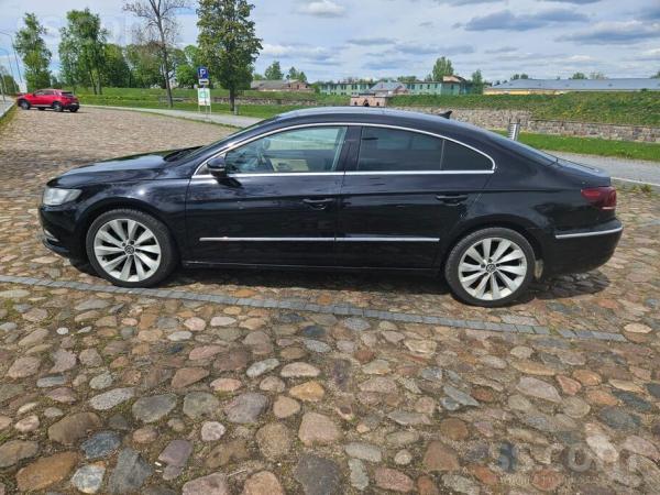 Black Volkswagen CC / Passat CC 2012 in Daugavpils, with an engine capacity of 2.00 L and mileage of 354 thousand km for 7500 €, photo 3 on AUTOMOTO.COM.LV