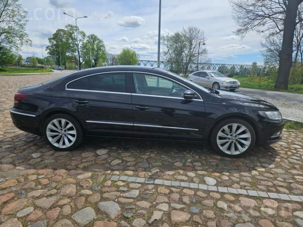 Black Volkswagen CC / Passat CC 2012 in Daugavpils, with an engine capacity of 2.00 L and mileage of 354 thousand km for 7500 €, photo 5 on AUTOMOTO.COM.LV