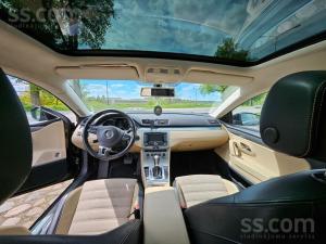 Black Volkswagen CC / Passat CC 2012 in Daugavpils, with an engine capacity of 2.00 L and mileage of 354 thousand km for 7500 €, photo 10 on AUTOMOTO.COM.LV
