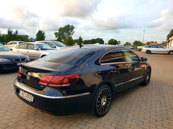 Black Volkswagen CC / Passat CC 2013 in Kretinga, with an engine capacity of 2.00 L and mileage of 265 thousand km for 7000 €, photo 3 on AUTOMOTO.COM.LV