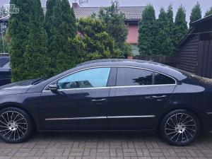 Black Volkswagen CC / Passat CC 2013 in Kretinga, with an engine capacity of 2.00 L and mileage of 265 thousand km for 7000 €, photo 5 on AUTOMOTO.COM.LV