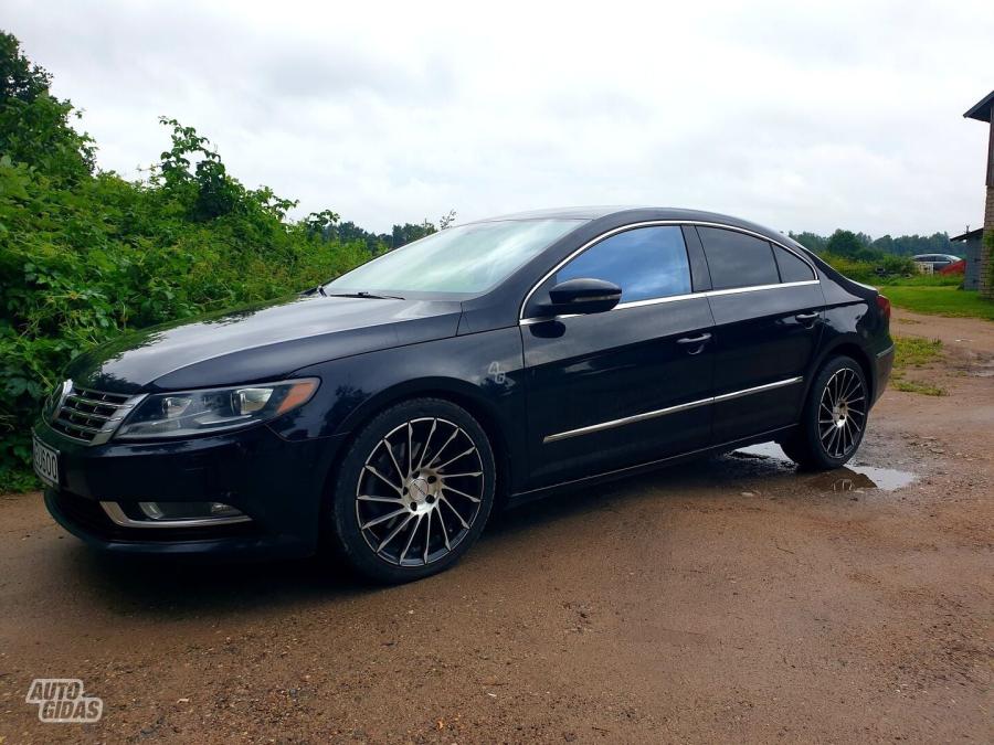 Black Volkswagen CC / Passat CC 2013 in Kretinga, with an engine capacity of 2.00 L and mileage of 265 thousand km for 7000 €, photo 7 on AUTOMOTO.COM.LV