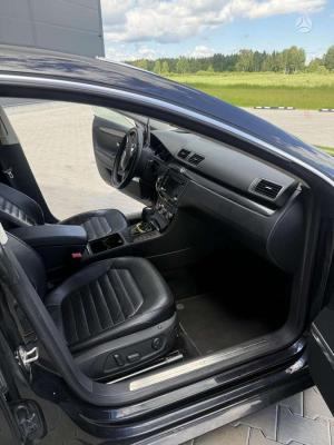 Black Volkswagen CC / Passat CC 2013 in Siauliai, with an engine capacity of 1.98 L and mileage of 220 thousand km for 5750 €, photo 6 on AUTOMOTO.COM.LV