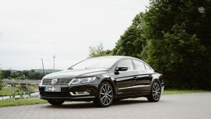 Black Volkswagen CC / Passat CC 2013 in Vilnius, with an engine capacity of 1.98 L and mileage of 219 thousand km for 7200 €, photo 3 on AUTOMOTO.COM.LV