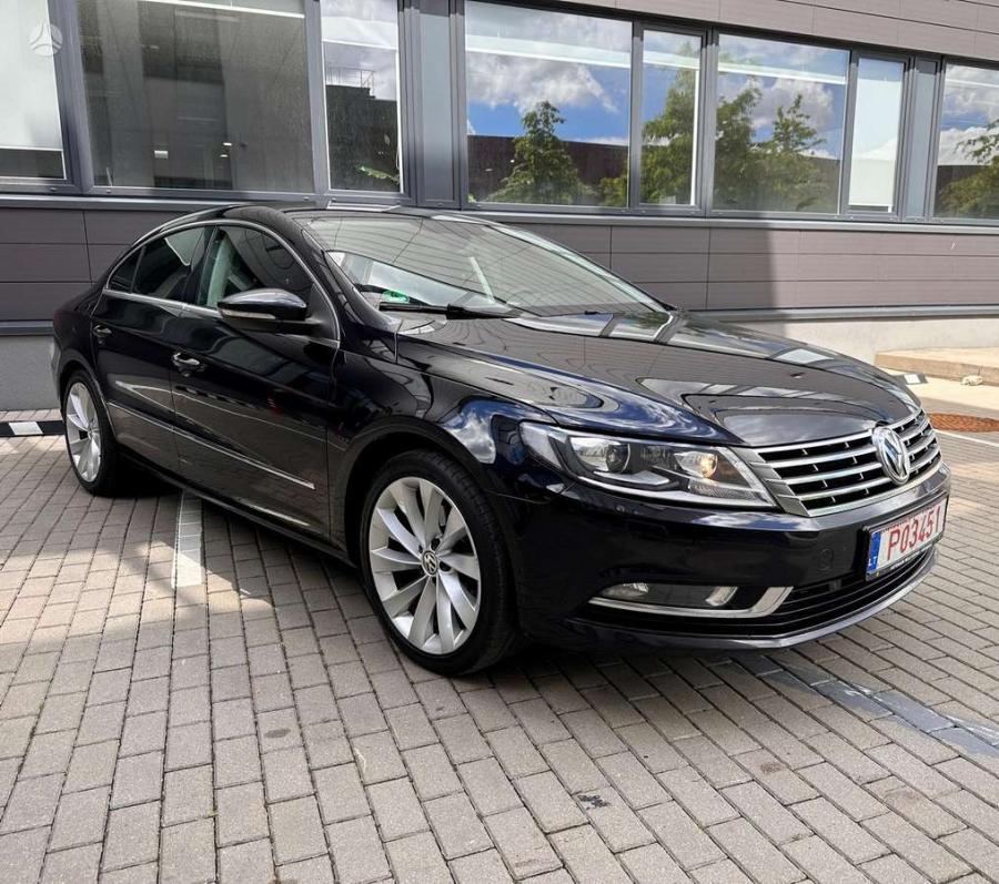 Черный Фольксваген CC / Passat CC 2013 в Расейняй, объемом двигателя 2.00 л и пробегом 225 тыс. км за 7750 €, фото 4 на AUTOMOTO.COM.LV