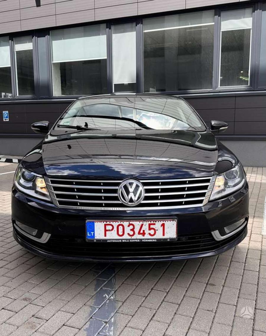 Черный Фольксваген CC / Passat CC 2013 в Расейняй, объемом двигателя 2.00 л и пробегом 225 тыс. км за 7750 €, фото 5 на AUTOMOTO.COM.LV