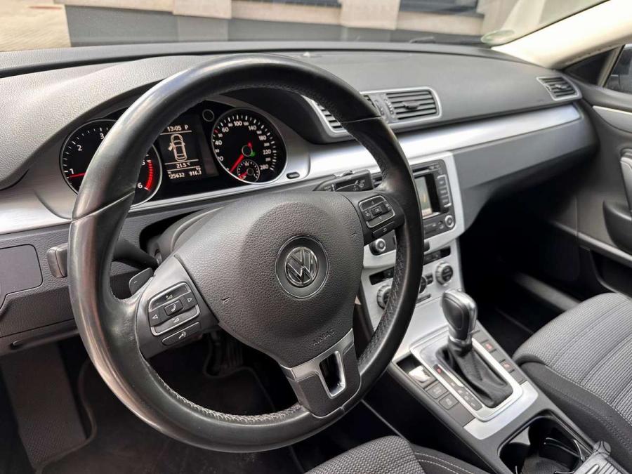 Черный Фольксваген CC / Passat CC 2013 в Расейняй, объемом двигателя 2.00 л и пробегом 225 тыс. км за 7750 €, фото 13 на AUTOMOTO.COM.LV