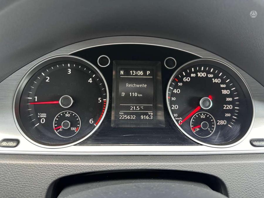 Черный Фольксваген CC / Passat CC 2013 в Расейняй, объемом двигателя 2.00 л и пробегом 225 тыс. км за 7750 €, фото 14 на AUTOMOTO.COM.LV