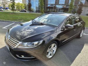 Black Volkswagen CC / Passat CC 2013 in Siauliai, with an engine capacity of 1.98 L and mileage of 298 thousand km for 4000 €, photo  on AUTOMOTO.COM.LV