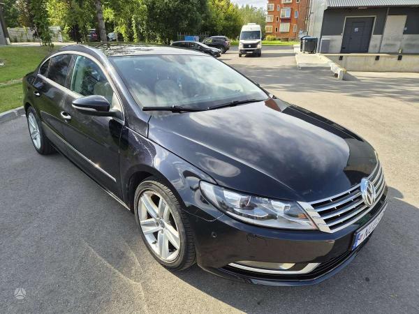 Black Volkswagen CC / Passat CC 2013 in Siauliai, with an engine capacity of 1.98 L and mileage of 298 thousand km for 4000 €, photo 3 on AUTOMOTO.COM.LV