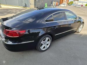 Black Volkswagen CC / Passat CC 2013 in Siauliai, with an engine capacity of 1.98 L and mileage of 298 thousand km for 4000 €, photo 4 on AUTOMOTO.COM.LV