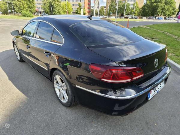 Black Volkswagen CC / Passat CC 2013 in Siauliai, with an engine capacity of 1.98 L and mileage of 298 thousand km for 4000 €, photo 5 on AUTOMOTO.COM.LV