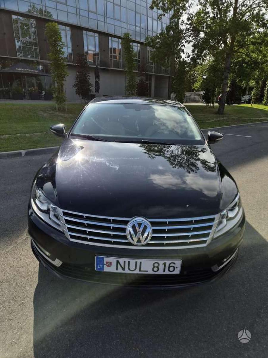 Black Volkswagen CC / Passat CC 2013 in Siauliai, with an engine capacity of 1.98 L and mileage of 298 thousand km for 4000 €, photo 6 on AUTOMOTO.COM.LV