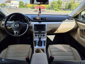 Black Volkswagen CC / Passat CC 2013 in Siauliai, with an engine capacity of 1.98 L and mileage of 298 thousand km for 4000 €, photo 7 on AUTOMOTO.COM.LV
