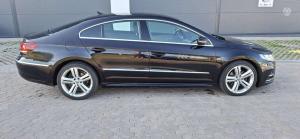 Black Volkswagen CC / Passat CC 2014 in Vilnius, with an engine capacity of 1.98 L and mileage of 233 thousand km for 4350 €, photo 8 on AUTOMOTO.COM.LV