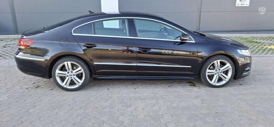 Black Volkswagen CC / Passat CC 2014 in Vilnius, with an engine capacity of 1.98 L and mileage of 233 thousand km for 4350 €, photo 8 on AUTOMOTO.COM.LV