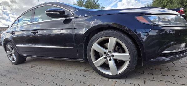 Black Volkswagen CC / Passat CC 2014 in Vilnius, with an engine capacity of 1.98 L and mileage of 195 thousand km for 5500 €, photo 1 on AUTOMOTO.COM.LV