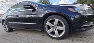 Black Volkswagen CC / Passat CC 2014 in Vilnius, with an engine capacity of 1.98 L and mileage of 195 thousand km for 5500 €, photo  on AUTOMOTO.COM.LV
