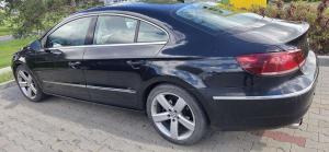 Black Volkswagen CC / Passat CC 2014 in Vilnius, with an engine capacity of 1.98 L and mileage of 195 thousand km for 5500 €, photo 3 on AUTOMOTO.COM.LV