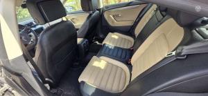 Black Volkswagen CC / Passat CC 2014 in Vilnius, with an engine capacity of 1.98 L and mileage of 195 thousand km for 5500 €, photo 8 on AUTOMOTO.COM.LV