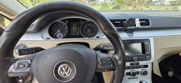 Black Volkswagen CC / Passat CC 2014 in Vilnius, with an engine capacity of 1.98 L and mileage of 195 thousand km for 5500 €, photo 9 on AUTOMOTO.COM.LV