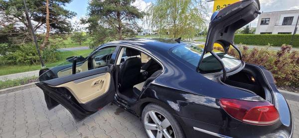 Black Volkswagen CC / Passat CC 2014 in Vilnius, with an engine capacity of 1.98 L and mileage of 195 thousand km for 5500 €, photo 11 on AUTOMOTO.COM.LV