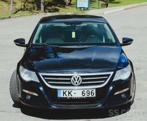 Black Volkswagen CC / Passat CC 2008 in Cesis, with an engine capacity of 2.00 L and mileage of 378 thousand km for 3650 €, photo  on AUTOMOTO.COM.LV