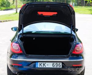 Black Volkswagen CC / Passat CC 2008 in Cesis, with an engine capacity of 2.00 L and mileage of 378 thousand km for 3650 €, photo 4 on AUTOMOTO.COM.LV