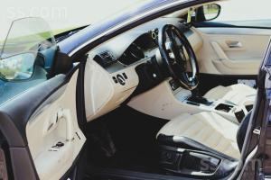 Black Volkswagen CC / Passat CC 2008 in Cesis, with an engine capacity of 2.00 L and mileage of 378 thousand km for 3650 €, photo 6 on AUTOMOTO.COM.LV