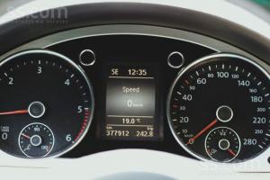 Black Volkswagen CC / Passat CC 2008 in Cesis, with an engine capacity of 2.00 L and mileage of 378 thousand km for 3650 €, photo 8 on AUTOMOTO.COM.LV
