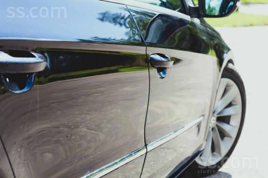 Black Volkswagen CC / Passat CC 2008 in Cesis, with an engine capacity of 2.00 L and mileage of 378 thousand km for 3650 €, photo 12 on AUTOMOTO.COM.LV