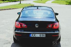 Black Volkswagen CC / Passat CC 2008 in Cesis, with an engine capacity of 2.00 L and mileage of 378 thousand km for 3650 €, photo 16 on AUTOMOTO.COM.LV