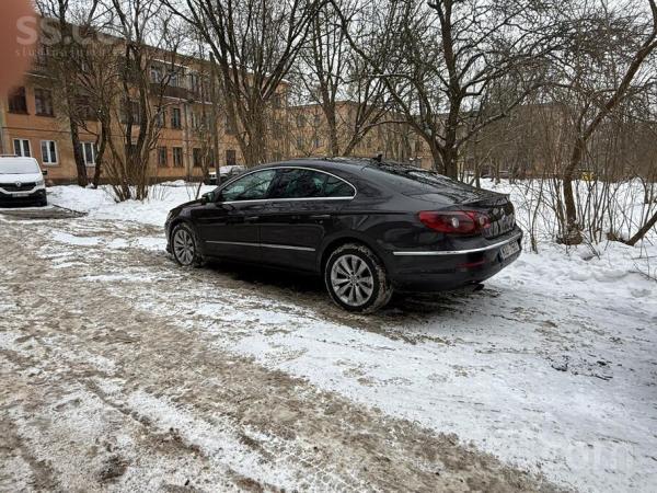 Black Volkswagen CC / Passat CC 2010 in Riga, with an engine capacity of 2.00 L and mileage of 408 thousand km for 3300 €, photo 3 on AUTOMOTO.COM.LV