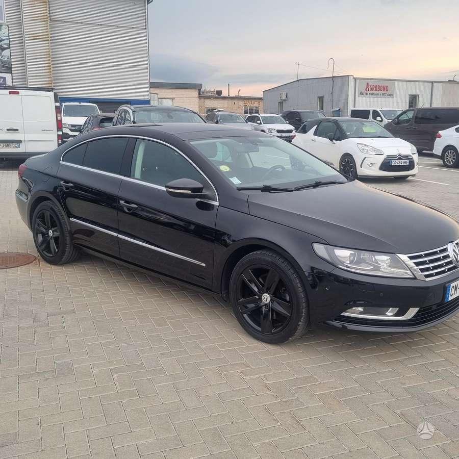 Black Volkswagen CC / Passat CC 2012 in Taurage, with an engine capacity of 2.00 L and mileage of 342 thousand km for 7200 €, photo 3 on AUTOMOTO.COM.LV