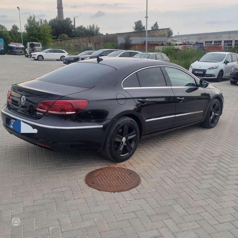 Black Volkswagen CC / Passat CC 2012 in Taurage, with an engine capacity of 2.00 L and mileage of 342 thousand km for 7200 €, photo 4 on AUTOMOTO.COM.LV