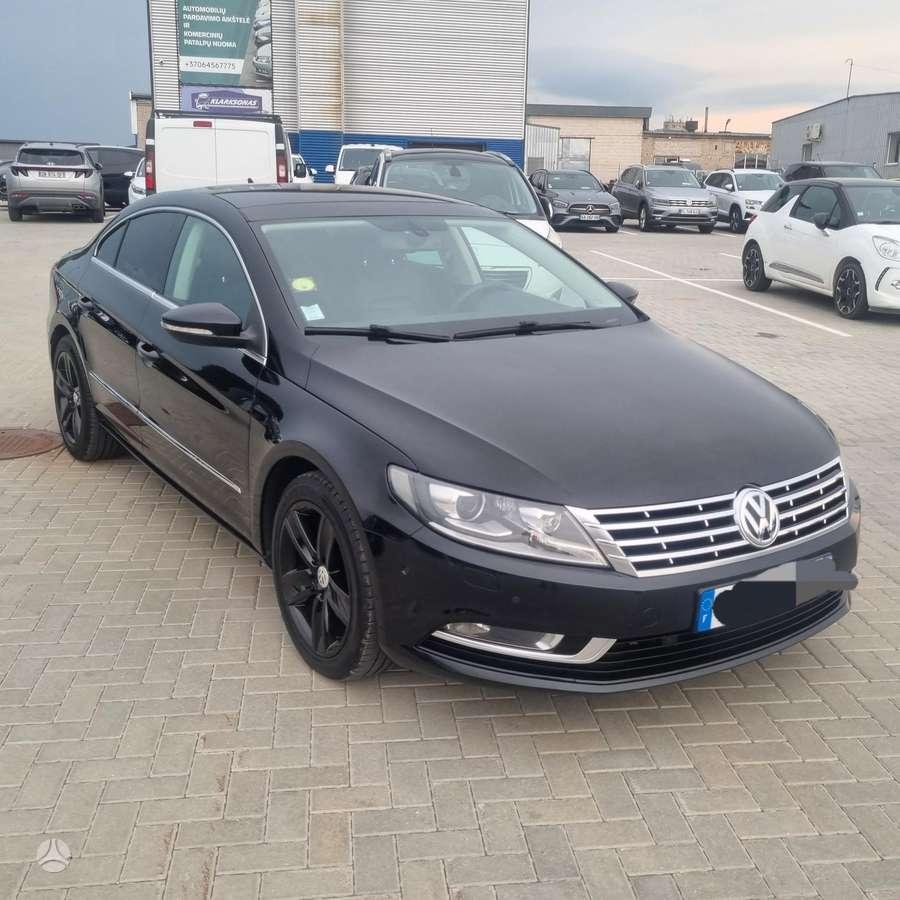 Black Volkswagen CC / Passat CC 2012 in Taurage, with an engine capacity of 2.00 L and mileage of 342 thousand km for 7200 €, photo 6 on AUTOMOTO.COM.LV