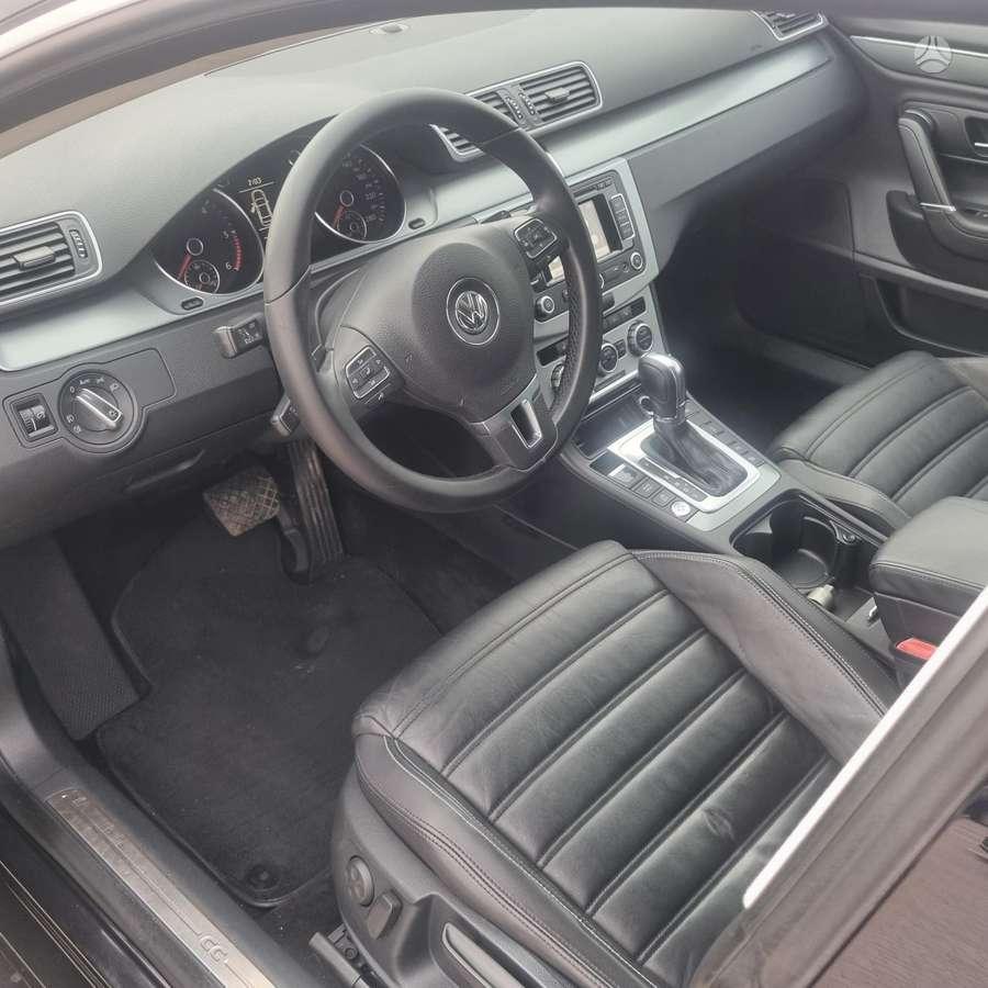 Black Volkswagen CC / Passat CC 2012 in Taurage, with an engine capacity of 2.00 L and mileage of 342 thousand km for 7200 €, photo 7 on AUTOMOTO.COM.LV