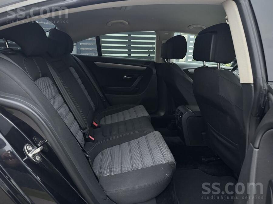 Melns Volkswagen CC / Passat CC 2013 Jelgava, ar dzinēja tilpumu 2.00 L un nobraukumu 335 tūkst. km par 6200 €, foto 13 vietnē AUTOMOTO.COM.LV