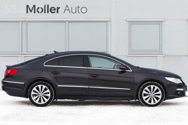 Black Volkswagen CC / Passat CC 2008 in Ventspils, with an engine capacity of 2.00 L and mileage of 303 thousand km for 4150 €, photo 6 on AUTOMOTO.COM.LV