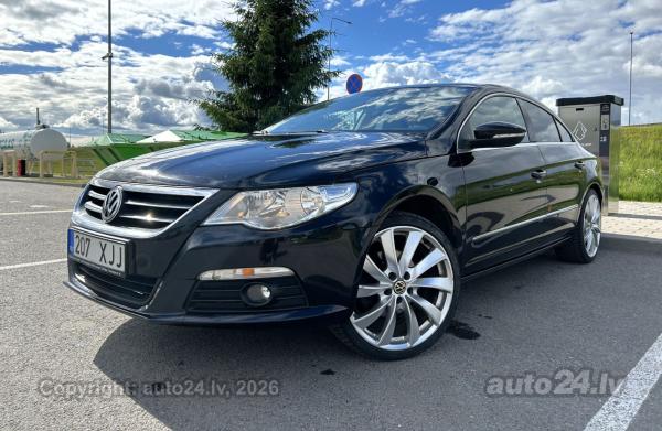 Black Volkswagen CC / Passat CC 2008 in Jogeva, with an engine capacity of 2.00 L and mileage of 182 thousand km for 3900 €, photo 3 on AUTOMOTO.COM.LV