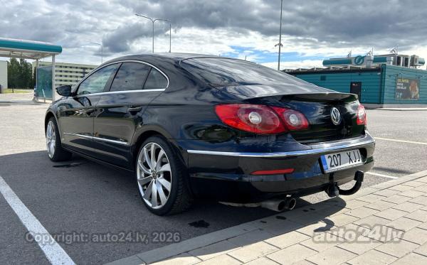 Black Volkswagen CC / Passat CC 2008 in Jogeva, with an engine capacity of 2.00 L and mileage of 182 thousand km for 3900 €, photo 4 on AUTOMOTO.COM.LV