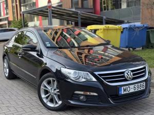 Black Volkswagen CC / Passat CC 2008 in Riga, with an engine capacity of 2.00 L and mileage of 345 thousand km for 3990 €, photo  on AUTOMOTO.COM.LV
